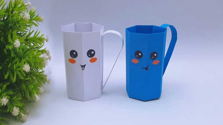 How To Fold Paper Mug Easy Ideas Handmade Paper Cup